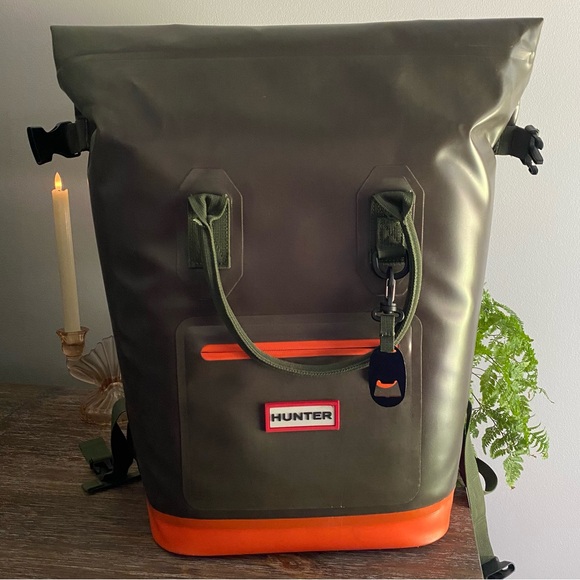 Hunter | Bags | Hunter For Target Green Backpack Cooler Waterproof ...